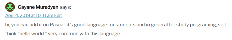 Hello World in Pascal – The Renegade Coder