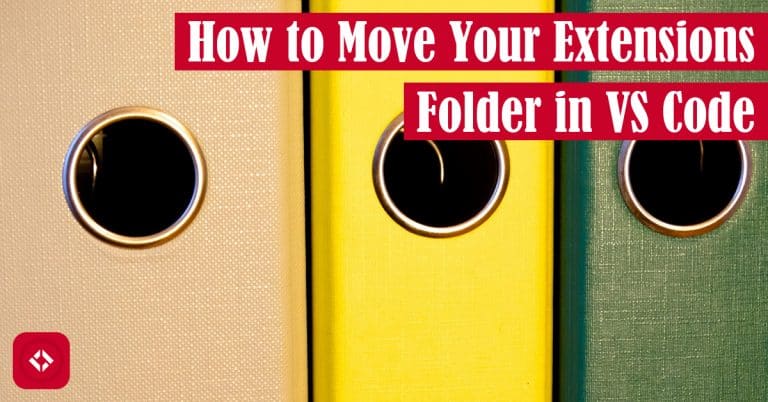 How To Move Your Extensions Folder In Vs Code The Renegade Coder
